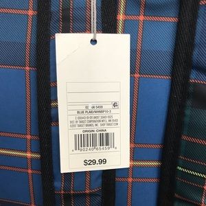 a new day | Bags | Nwt Womens A New Day Plaid Nylon Dome Backpack ...